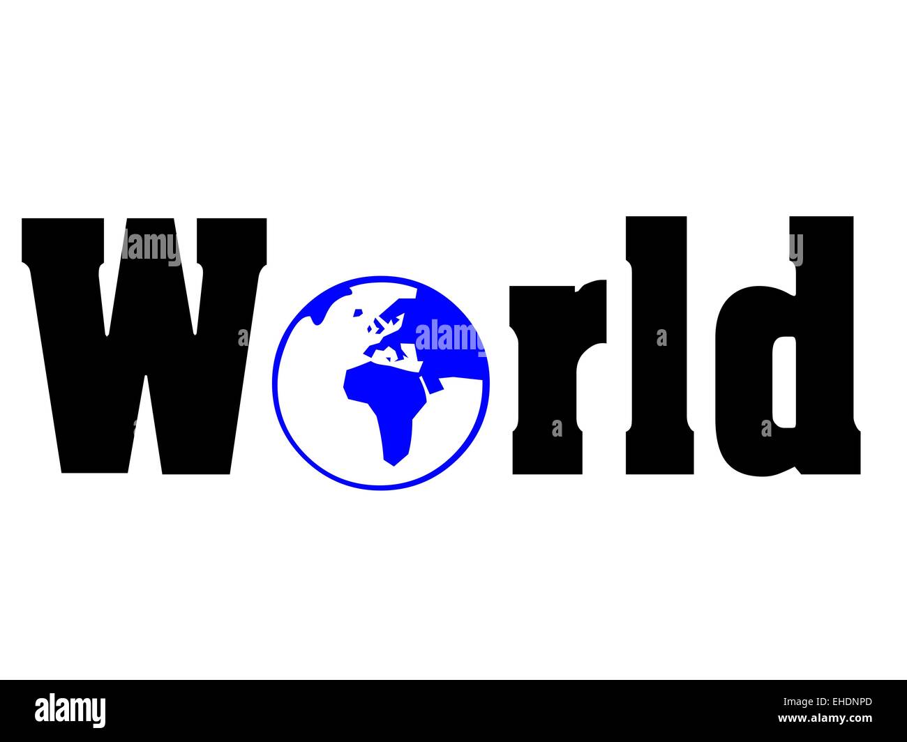 Symbol of world bank Cut Out Stock Images & Pictures - Alamy