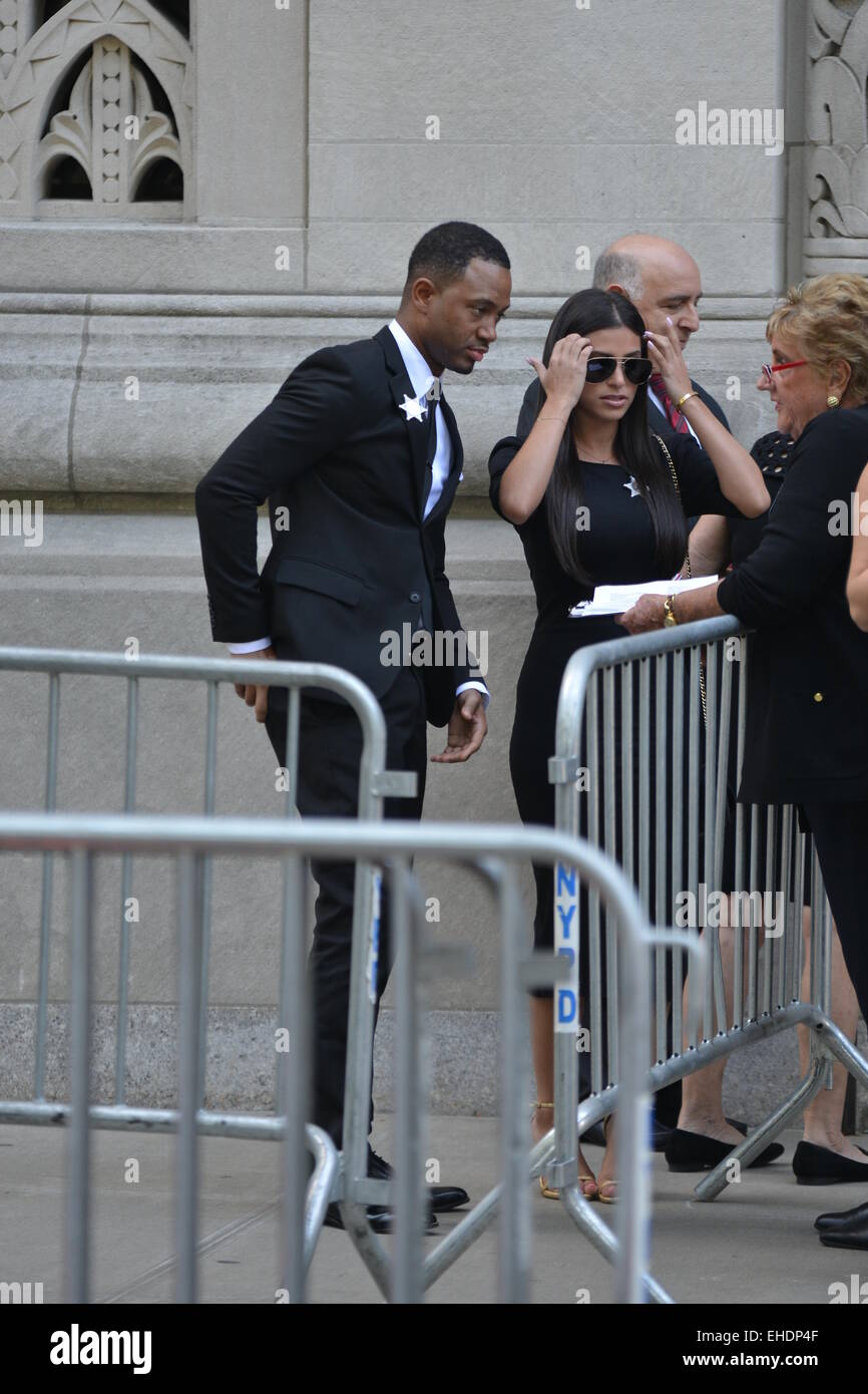 Guests attend the Joan Rivers Memorial Service Featuring: Terrance ...