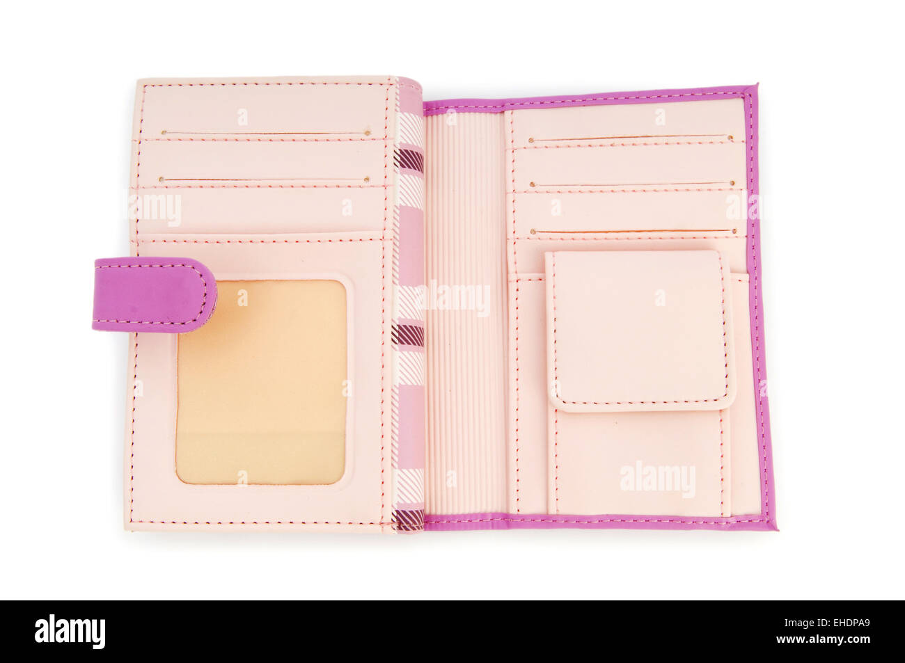 Wallet isolated on the white background Stock Photo - Alamy