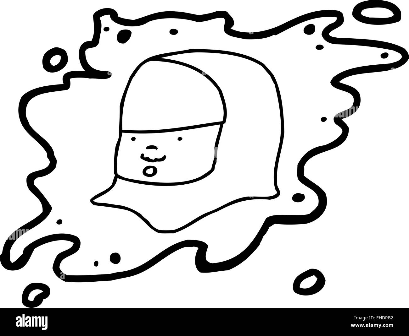 Outline cartoon of war on terrorism and innocent child victim Stock ...