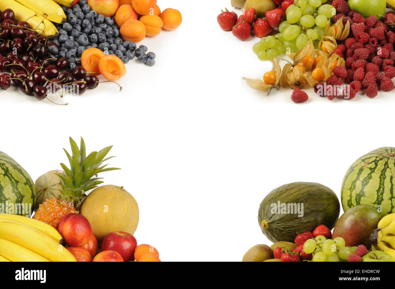 Fruit mix for background Stock Photo - Alamy