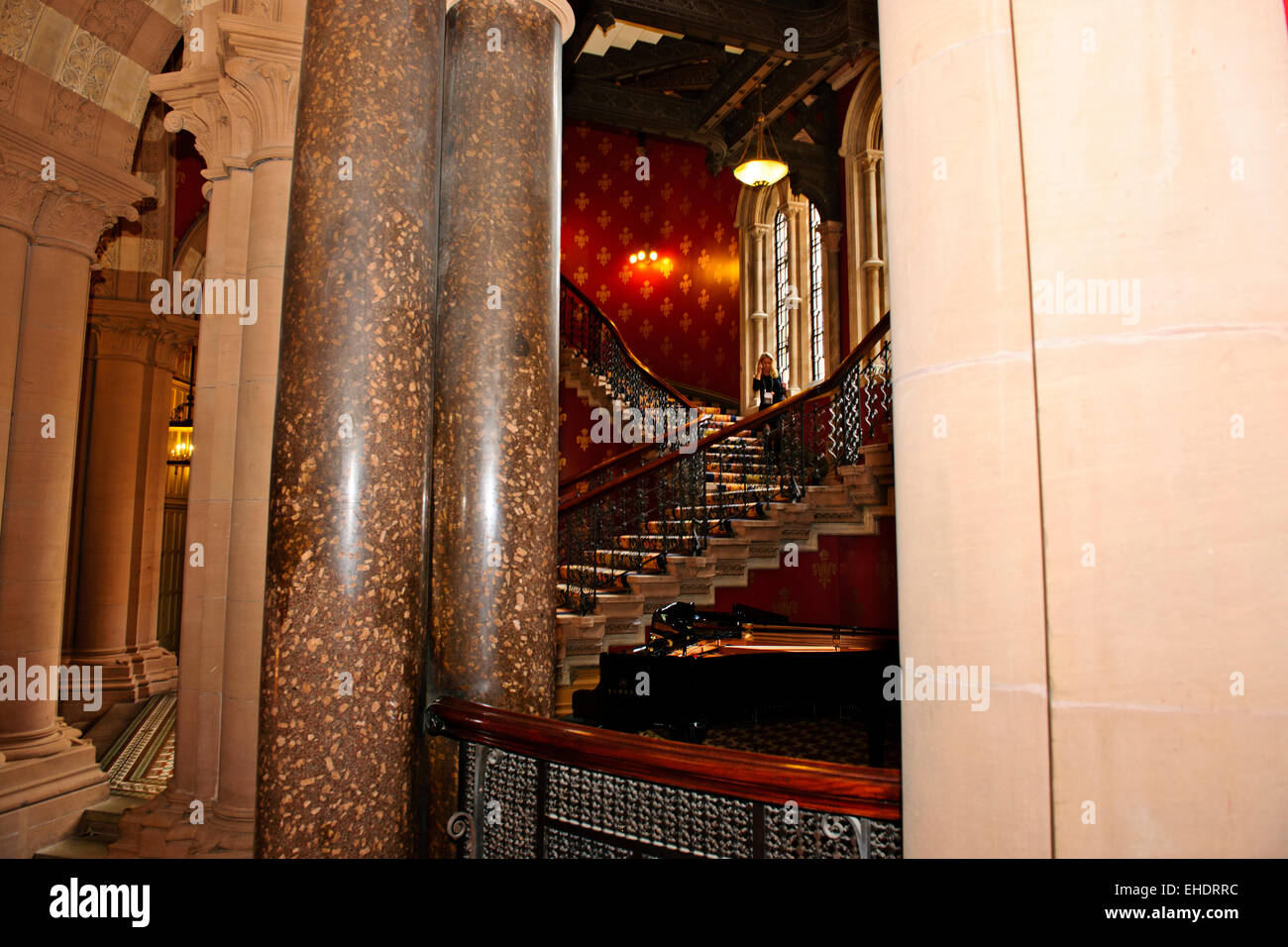 Renaissance Hotel,Lobby,Interior original grand staircase & vestibule ...