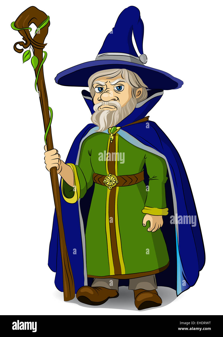 Cartoon wizard hi-res stock photography and images - Alamy