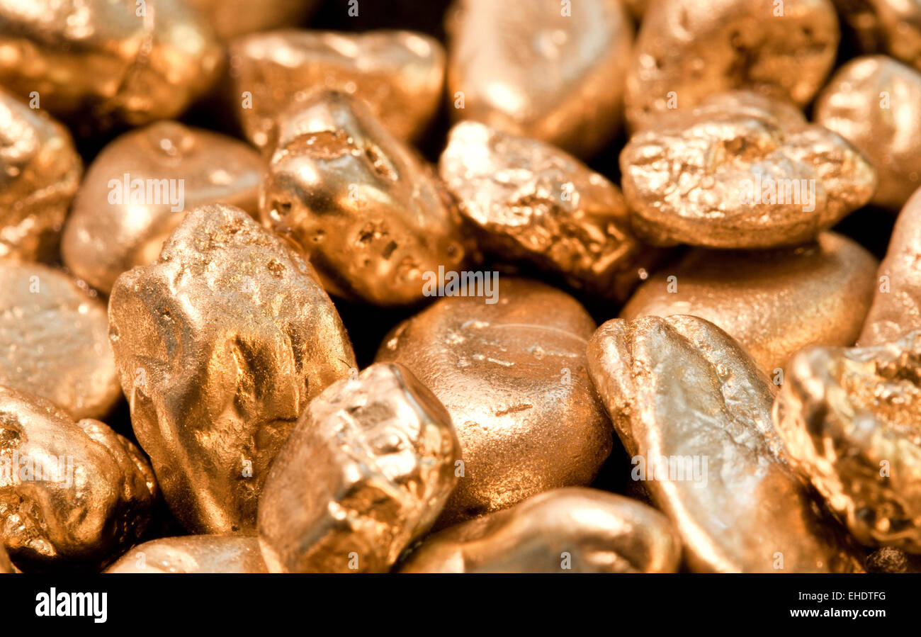 Gold nuggets hi-res stock photography and images - Alamy