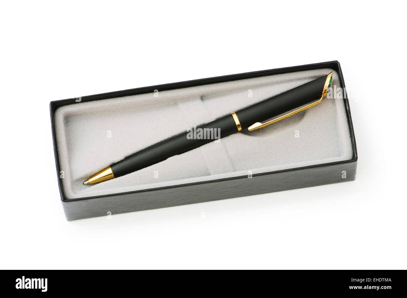 Writing pen isolated on the white background Stock Photo - Alamy