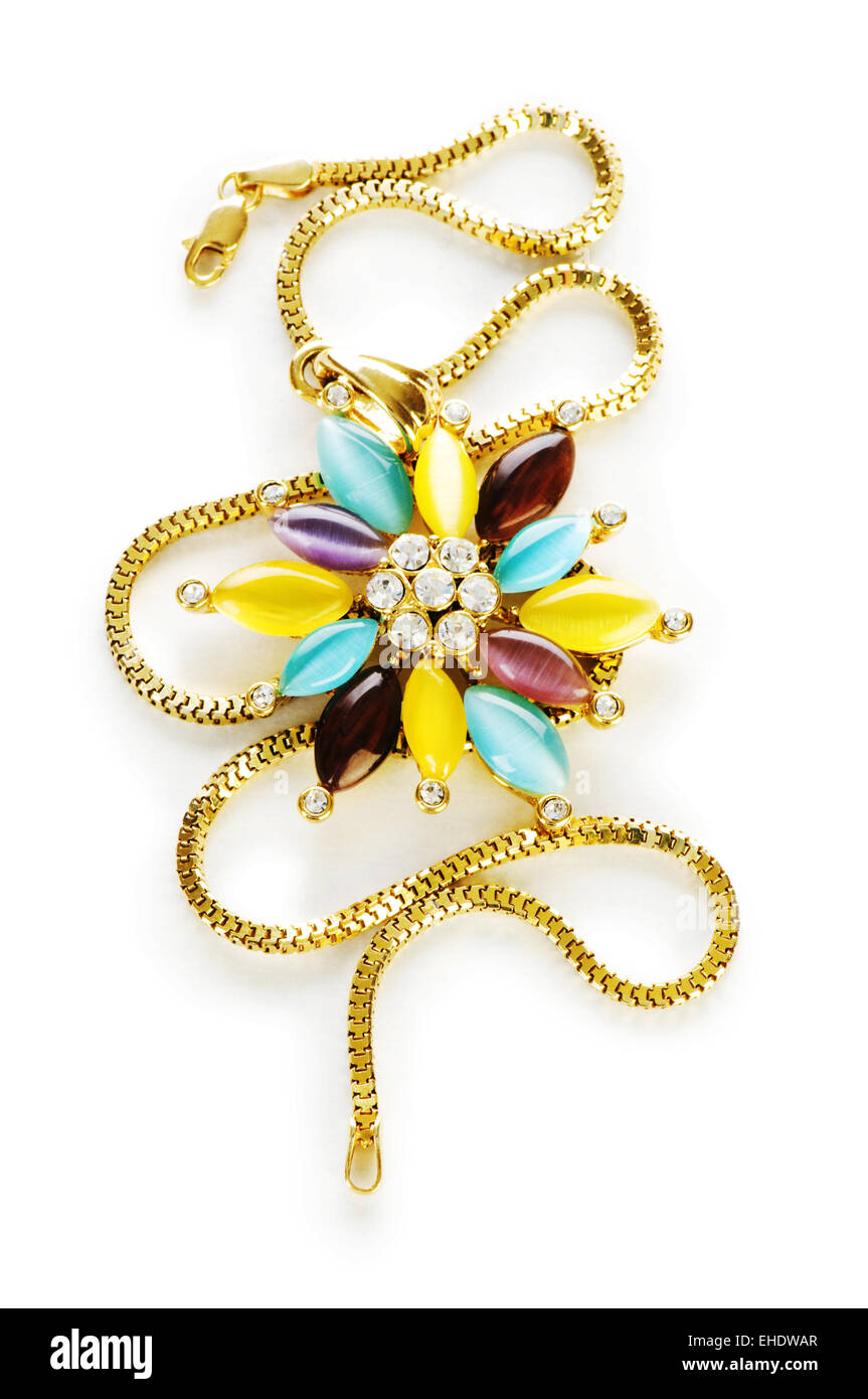 Gem brooch Cut Out Stock Images & Pictures - Alamy