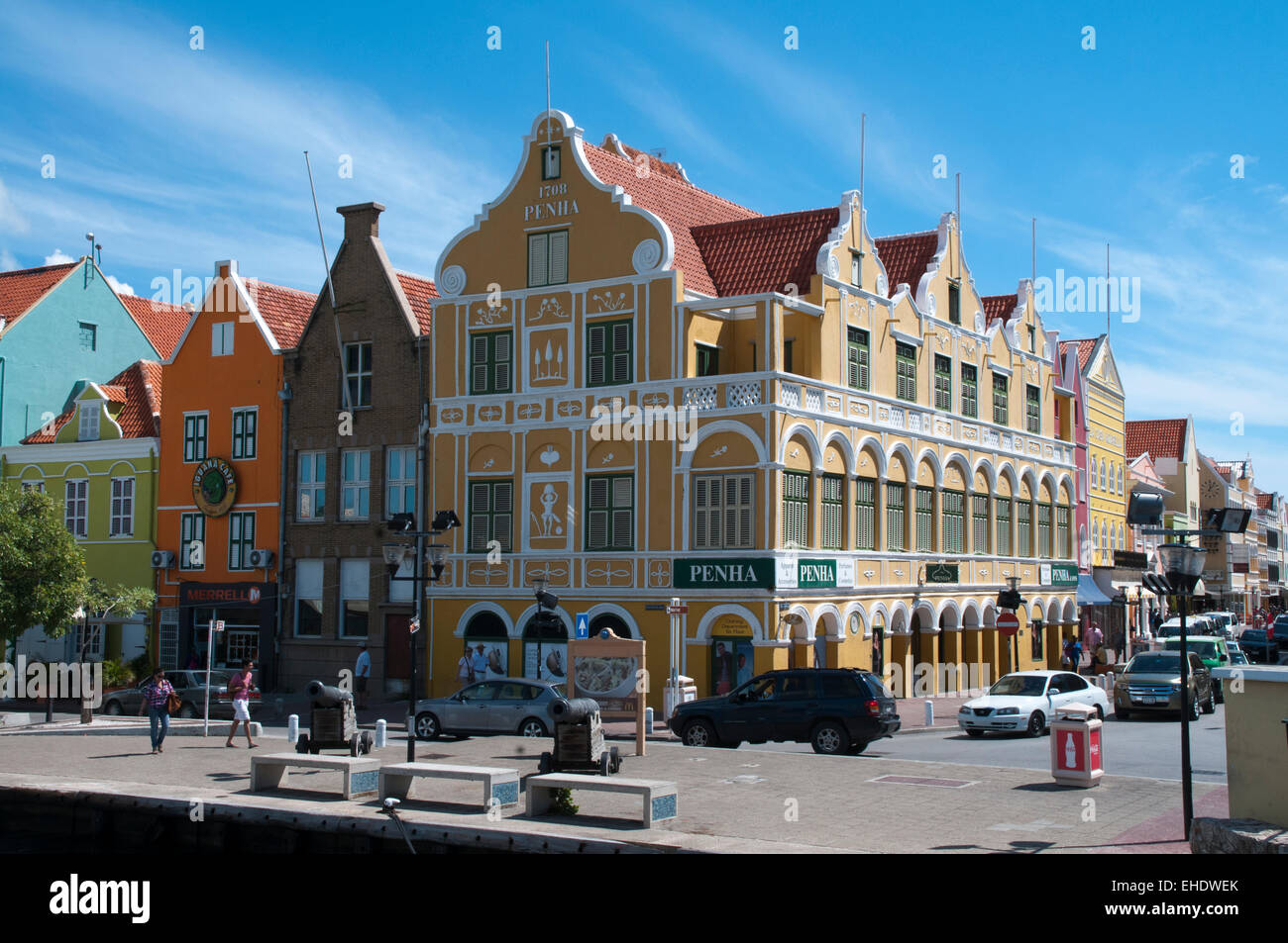Colorful historic houses are honored as a UNESCO World Heritage Site in ...