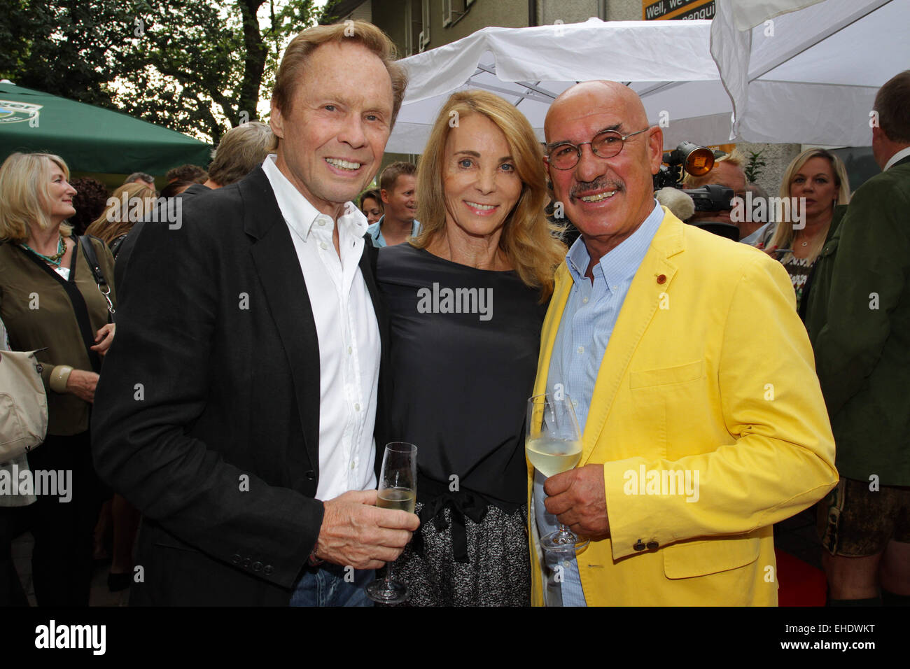 Grand opening of El Gaucho restaurant at Viktualienmarkt square ...