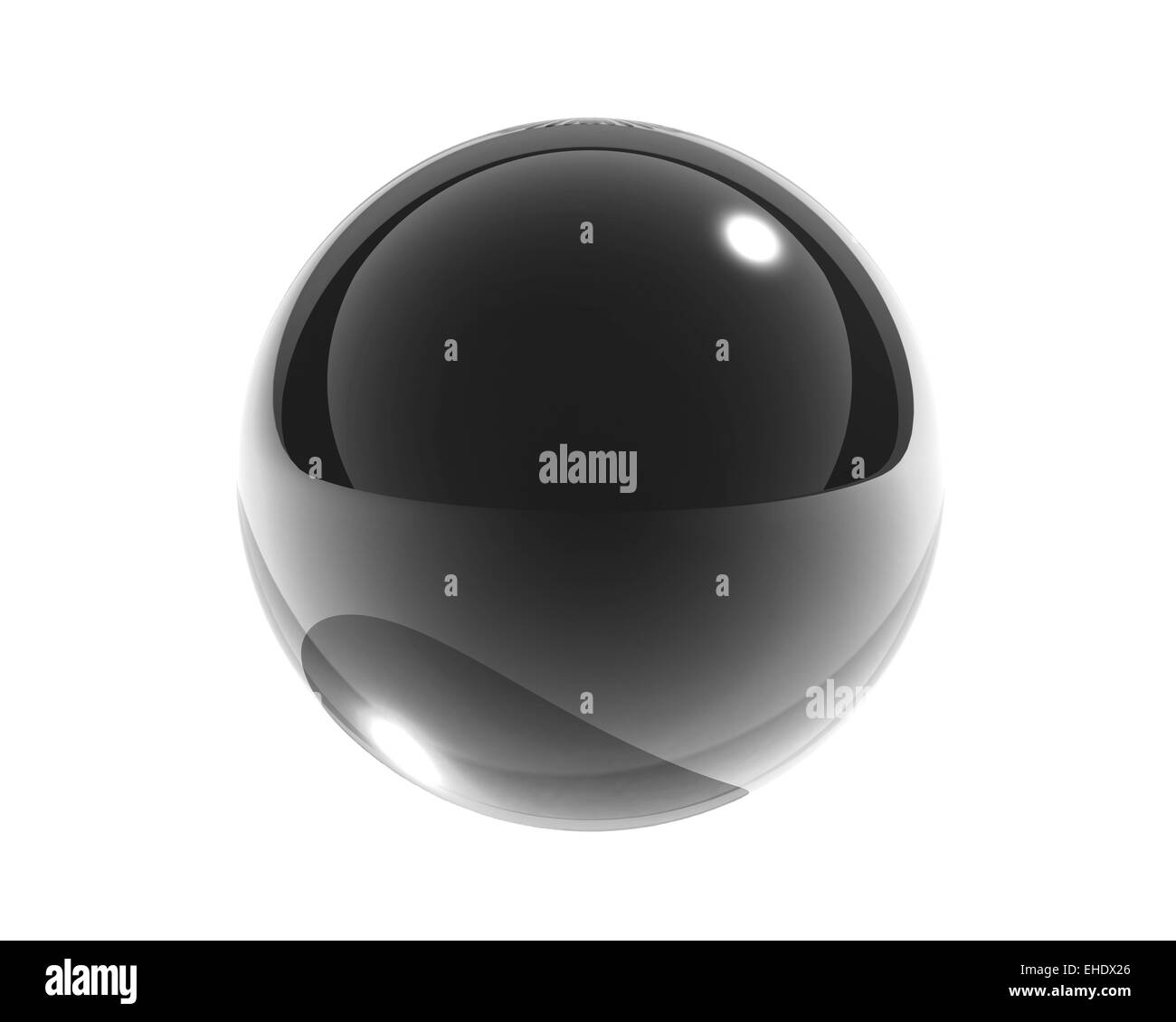 Glass sphere Black and White Stock Photos & Images - Alamy