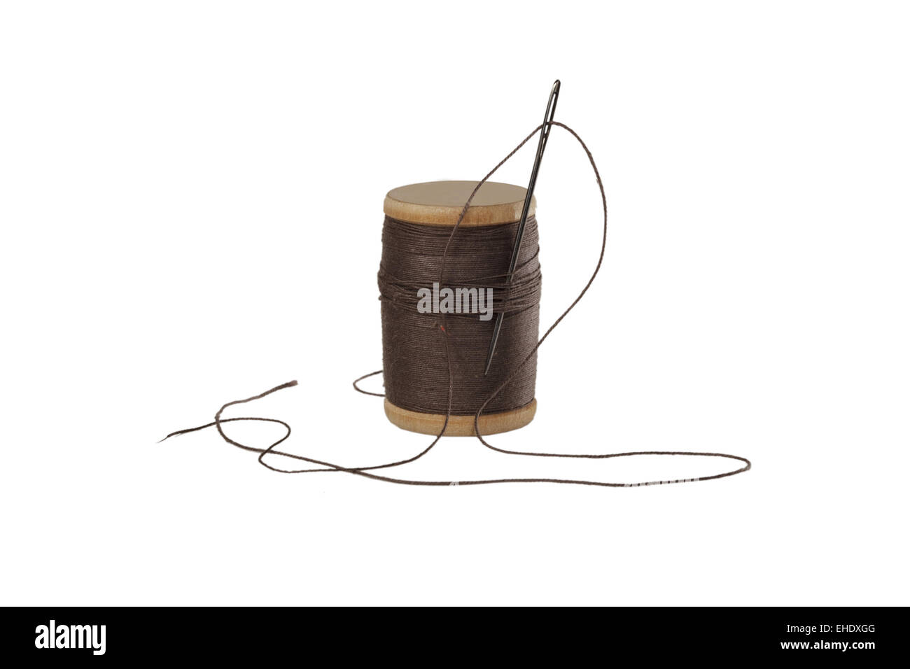 thread with needle Stock Photo - Alamy