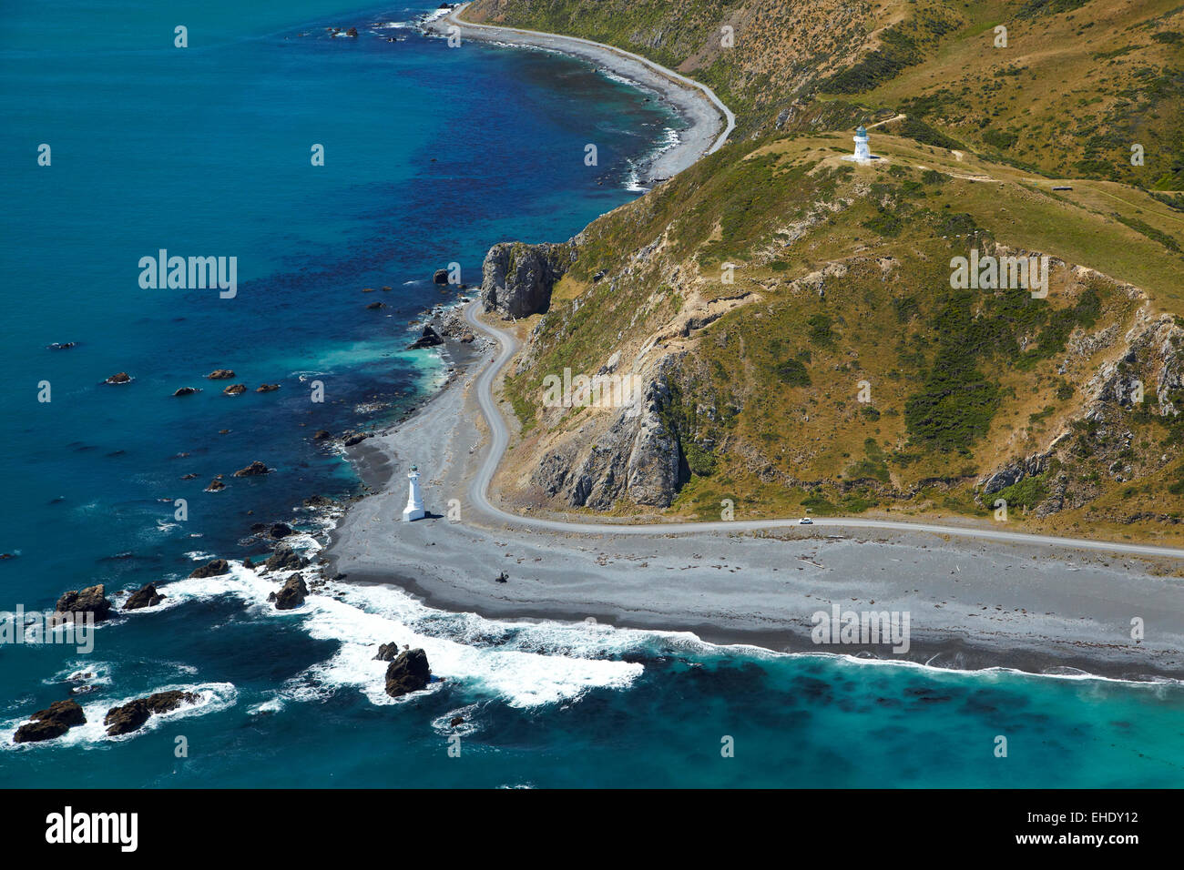 Pencarrow head lighthouse hi-res stock photography and images - Alamy