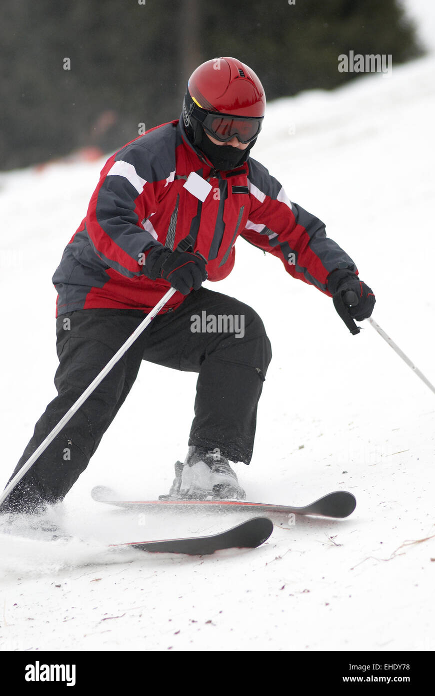 Stick skier hi-res stock photography and images - Alamy