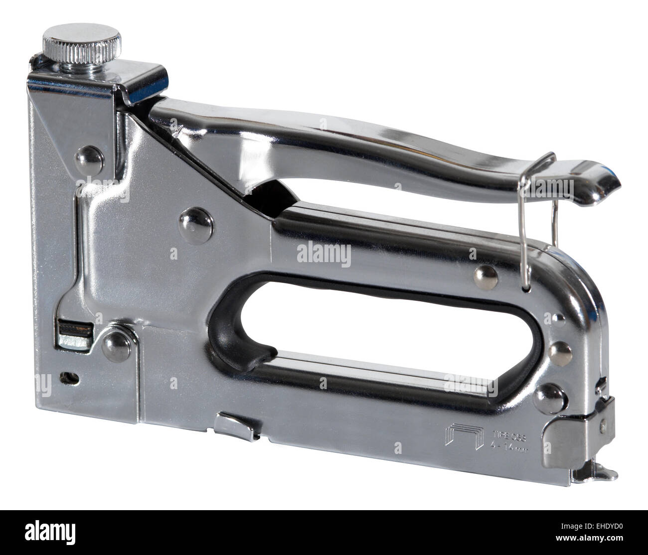 Steel stapler isolated Stock Photo - Alamy