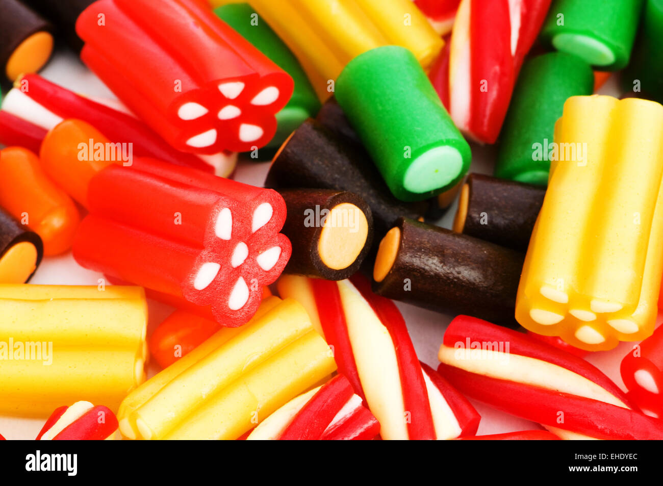 Background made of colourful sweets Stock Photo - Alamy