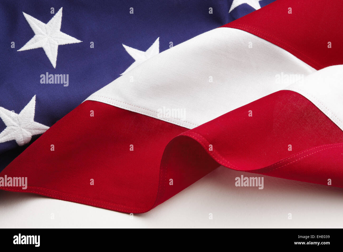 American Flag closeup Stock Photo - Alamy