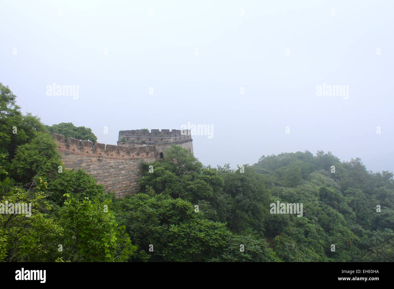 Photography of a Great Wall turret Stock Photo - Alamy