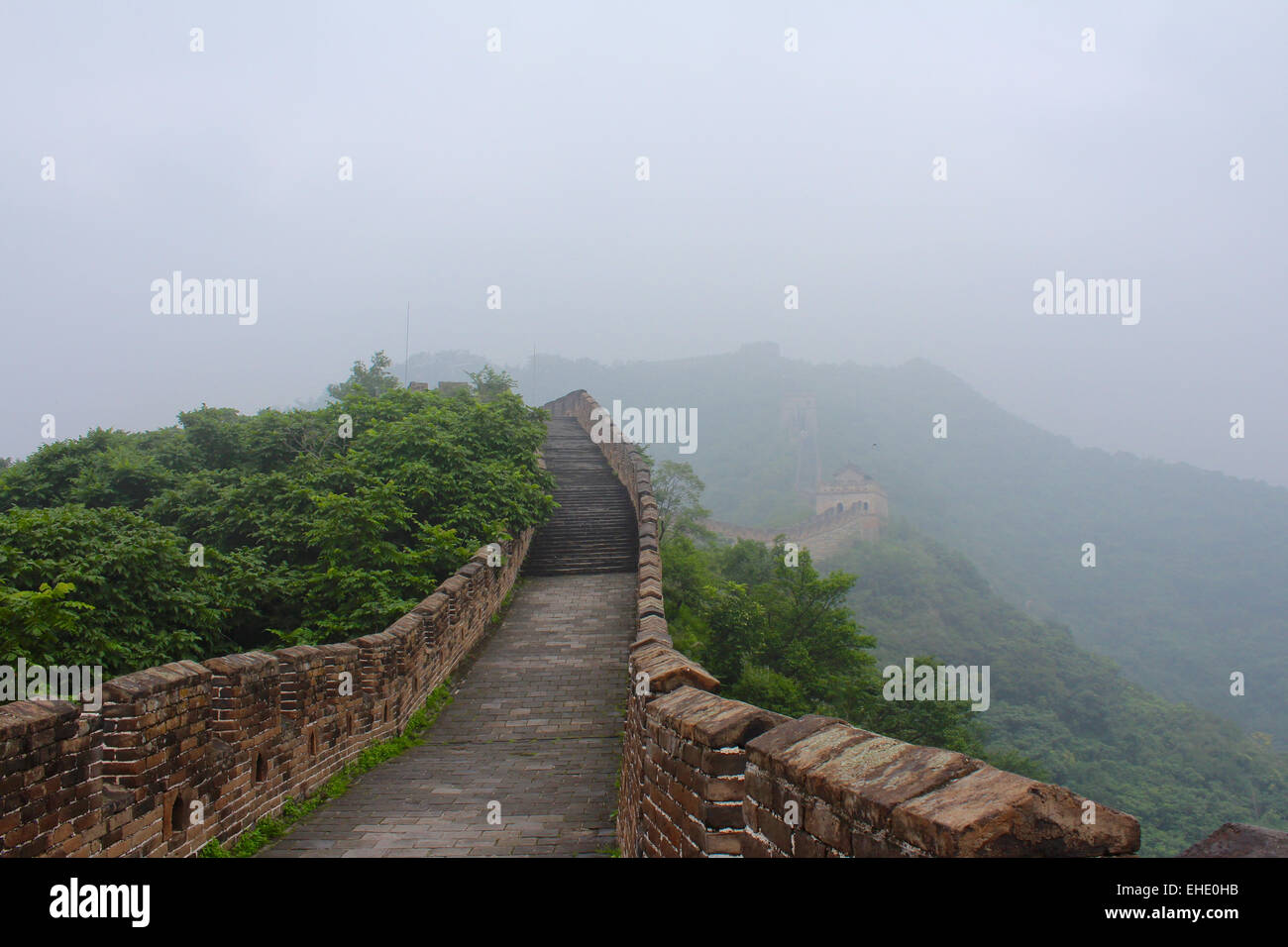 Photography of a Great Wall turret Stock Photo - Alamy