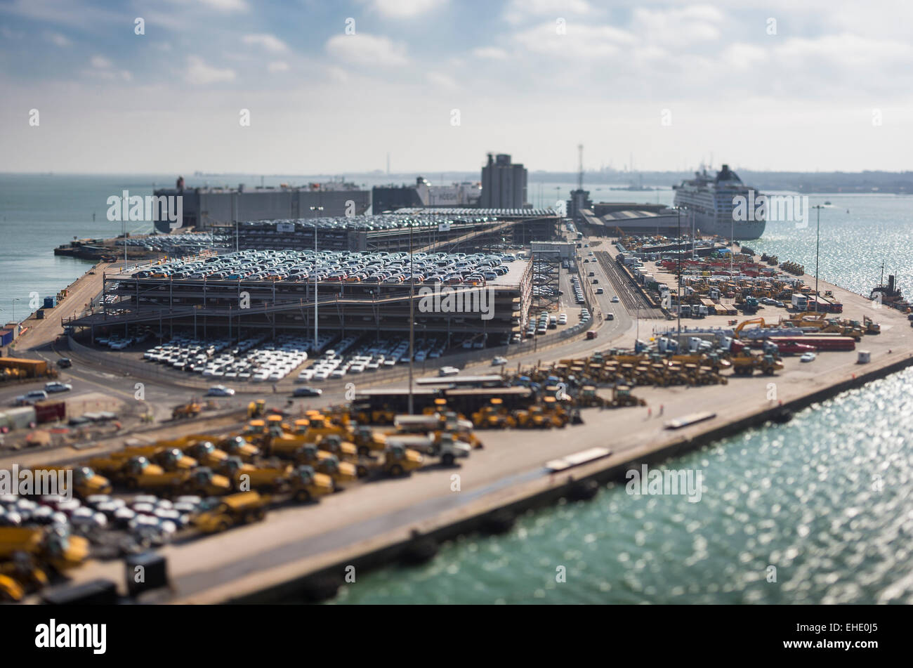 Southampton eastern docks hi-res stock photography and images - Alamy