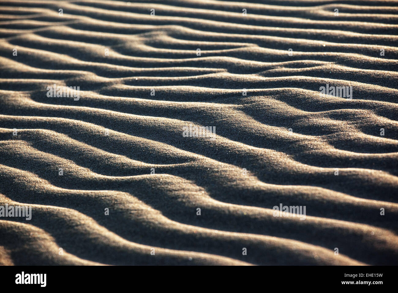 Sand waves in desert Stock Photo - Alamy