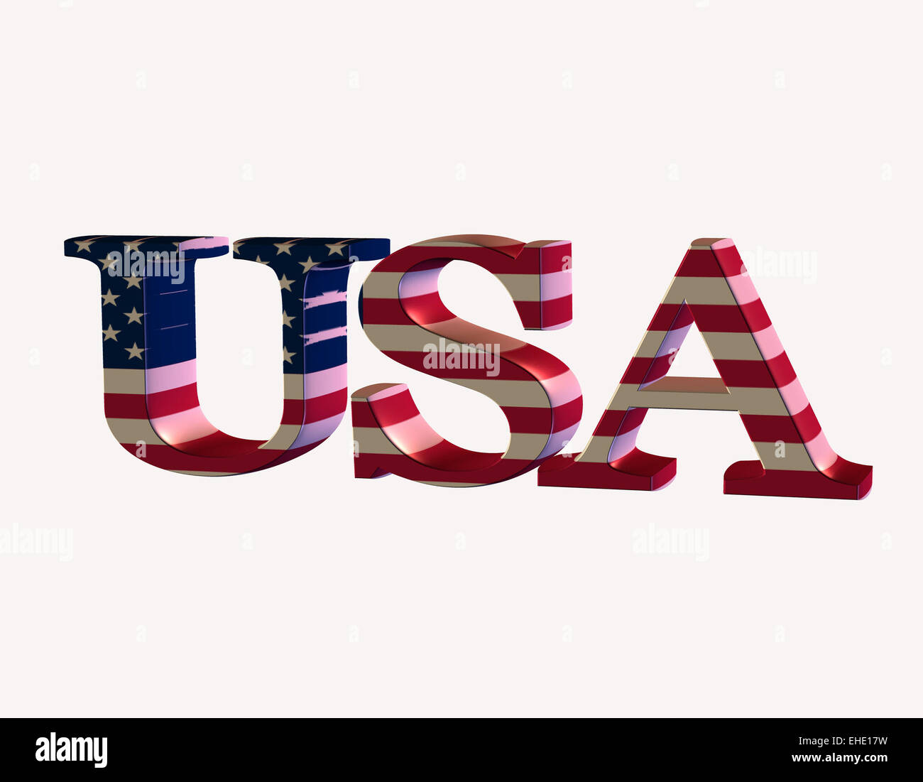 Usa word hi-res stock photography and images - Alamy