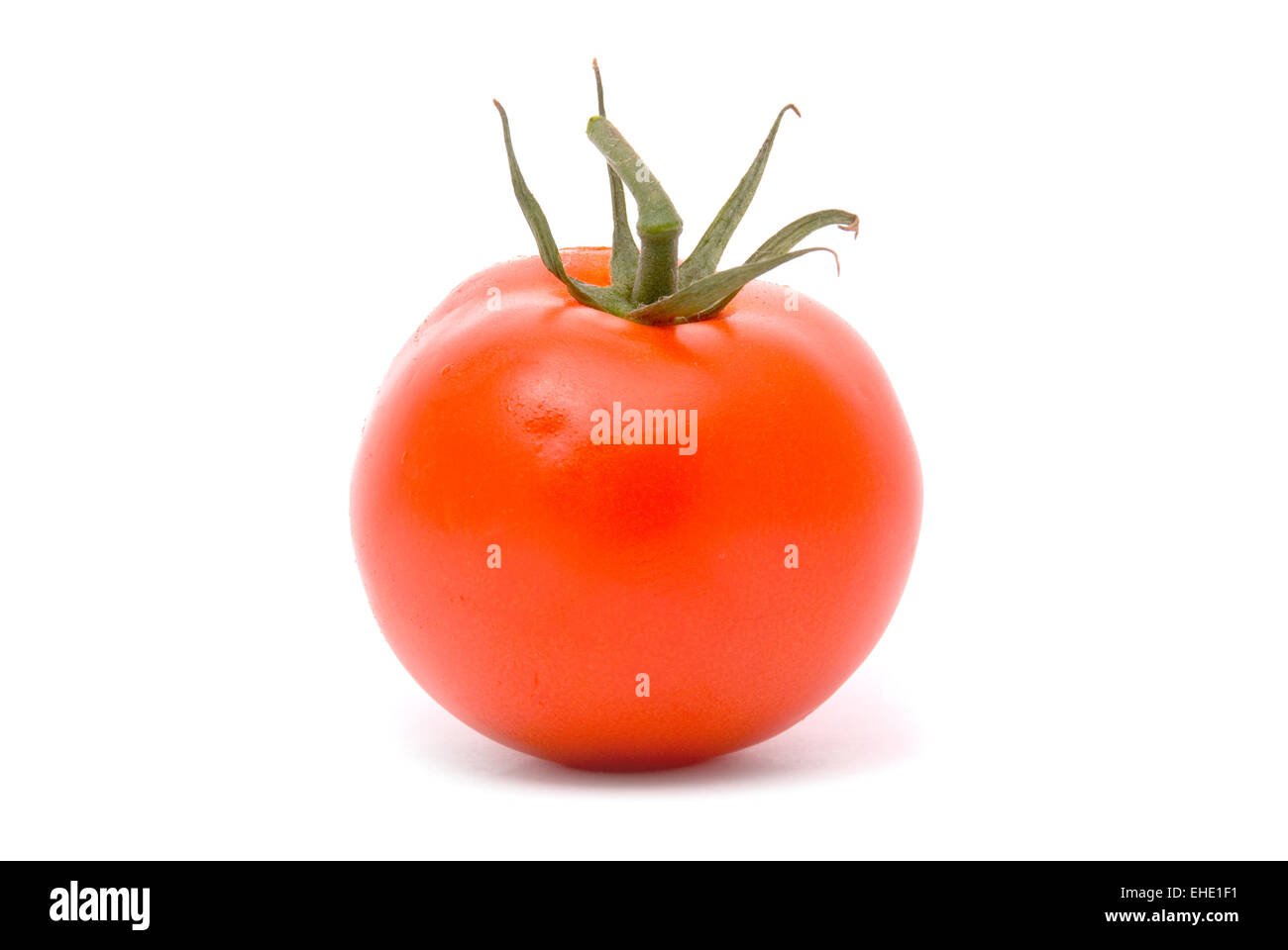 Fresh tomato isolated on white Stock Photo - Alamy