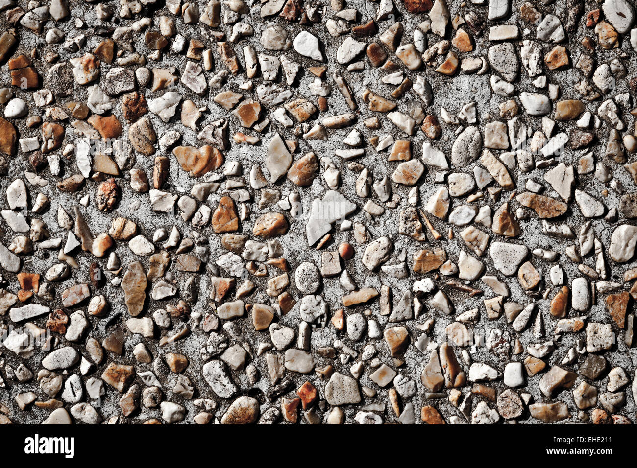 Cement gravel texture Stock Photo - Alamy