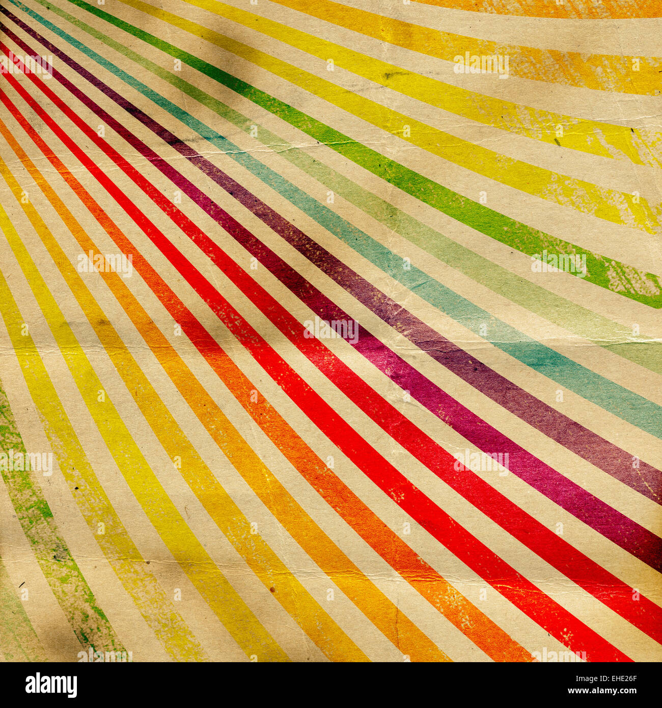 Vintage rays colorful stained background Stock Photo - Alamy