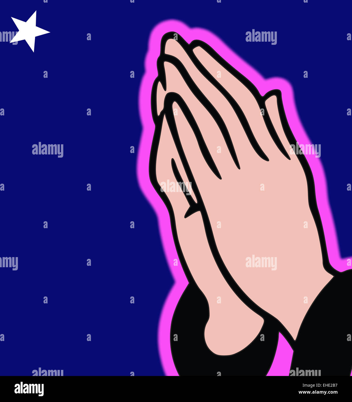 Clergy praying hi-res stock photography and images - Alamy