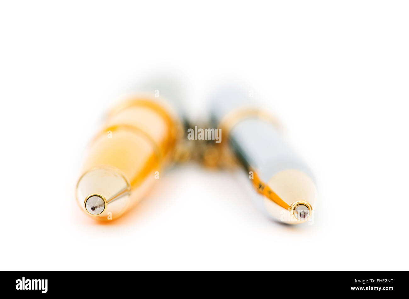 Writing pen isolated on the white background Stock Photo - Alamy