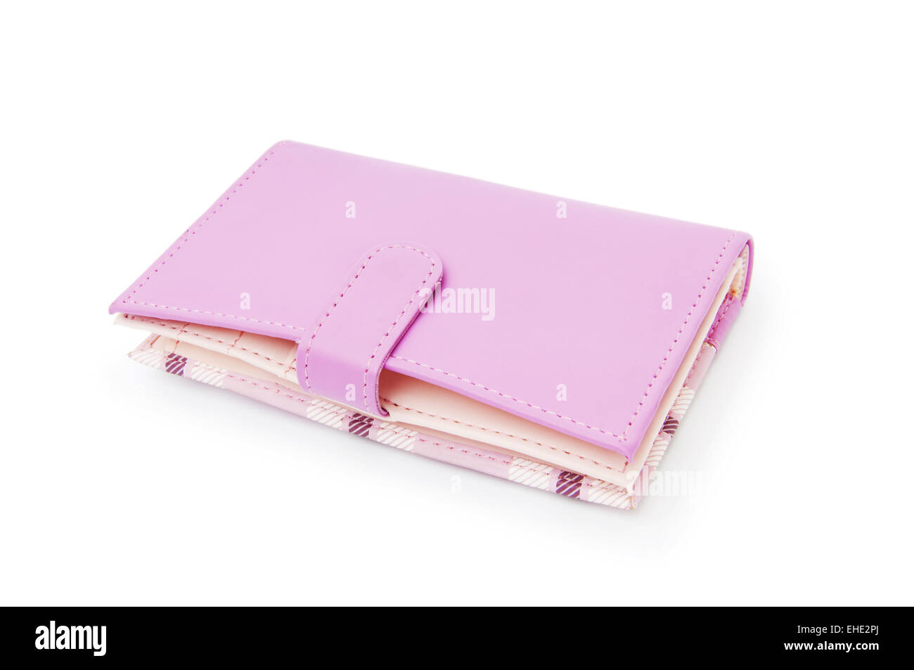 Wallet isolated on the white background Stock Photo - Alamy