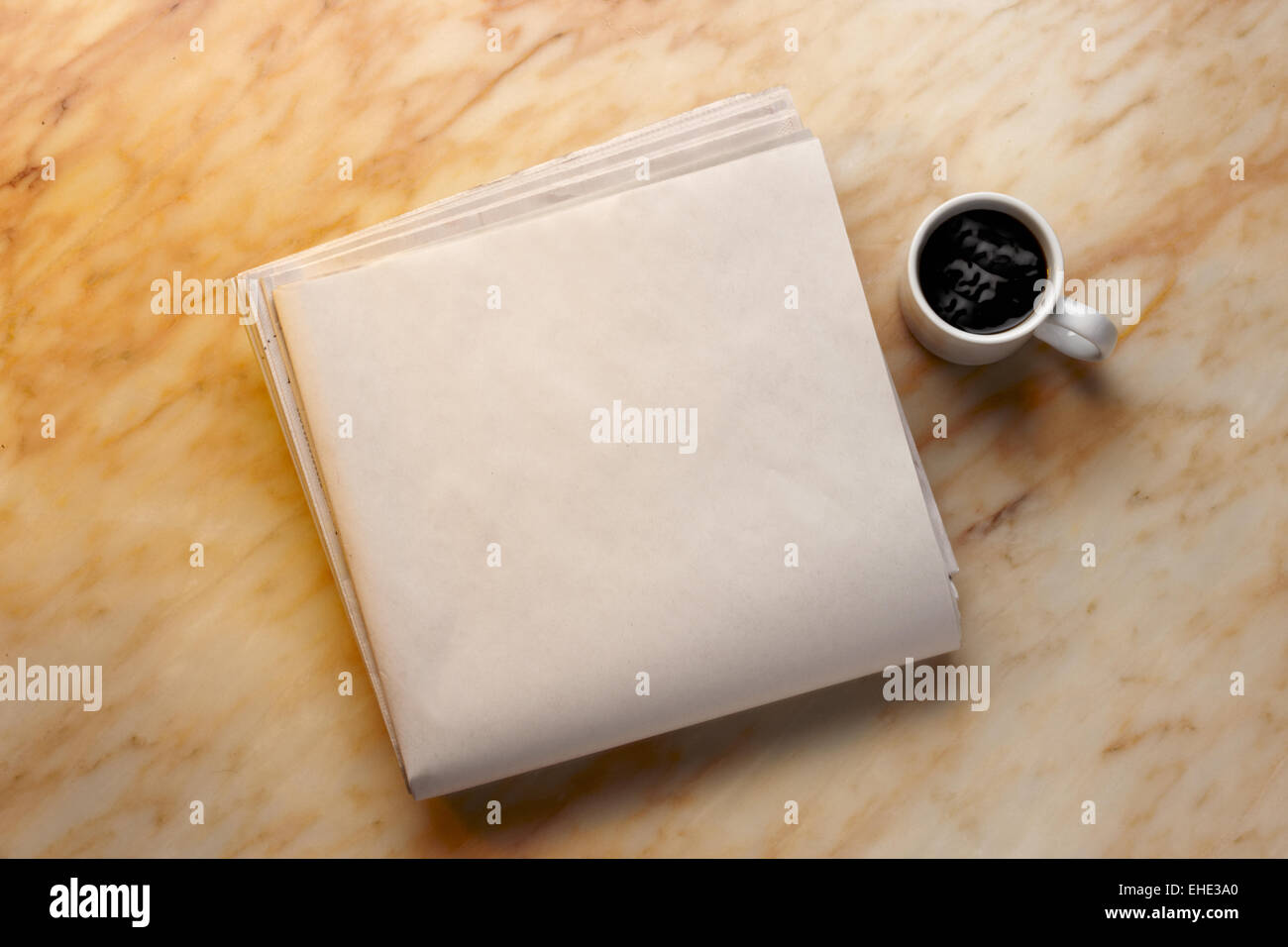 Blank newsprint paper hi-res stock photography and images - Alamy