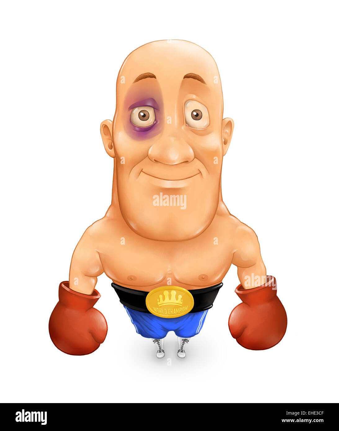 Boxer muscles Cut Out Stock Images & Pictures - Alamy