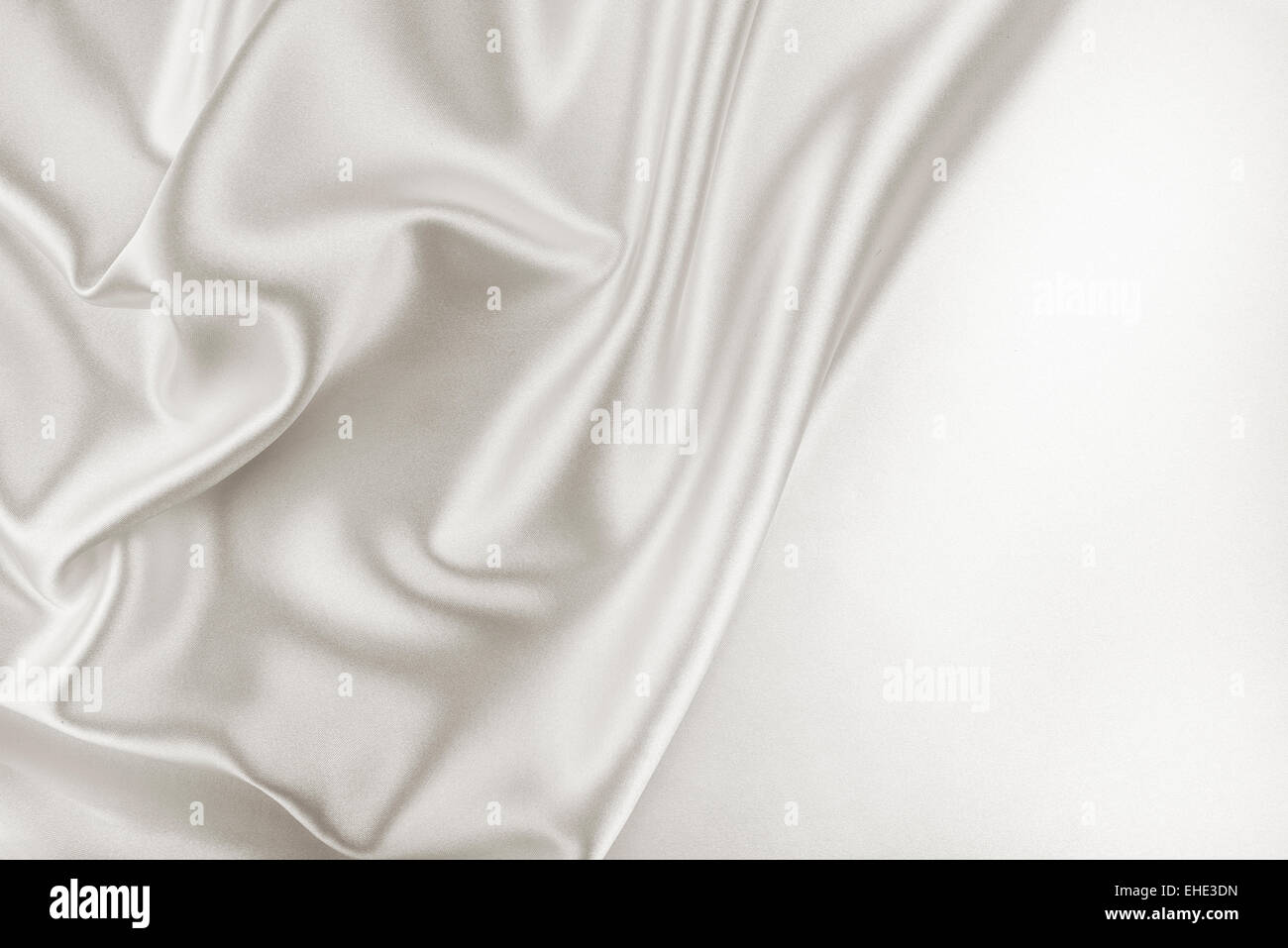 White Silk Fabric Stock Photo - Alamy