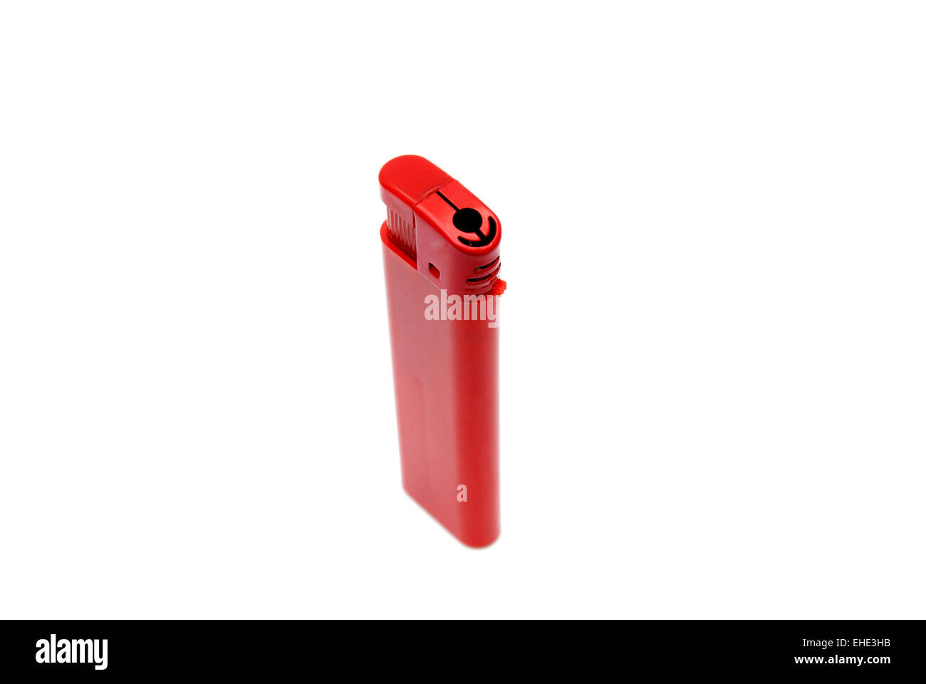 Disposable red lighter Stock Photo - Alamy