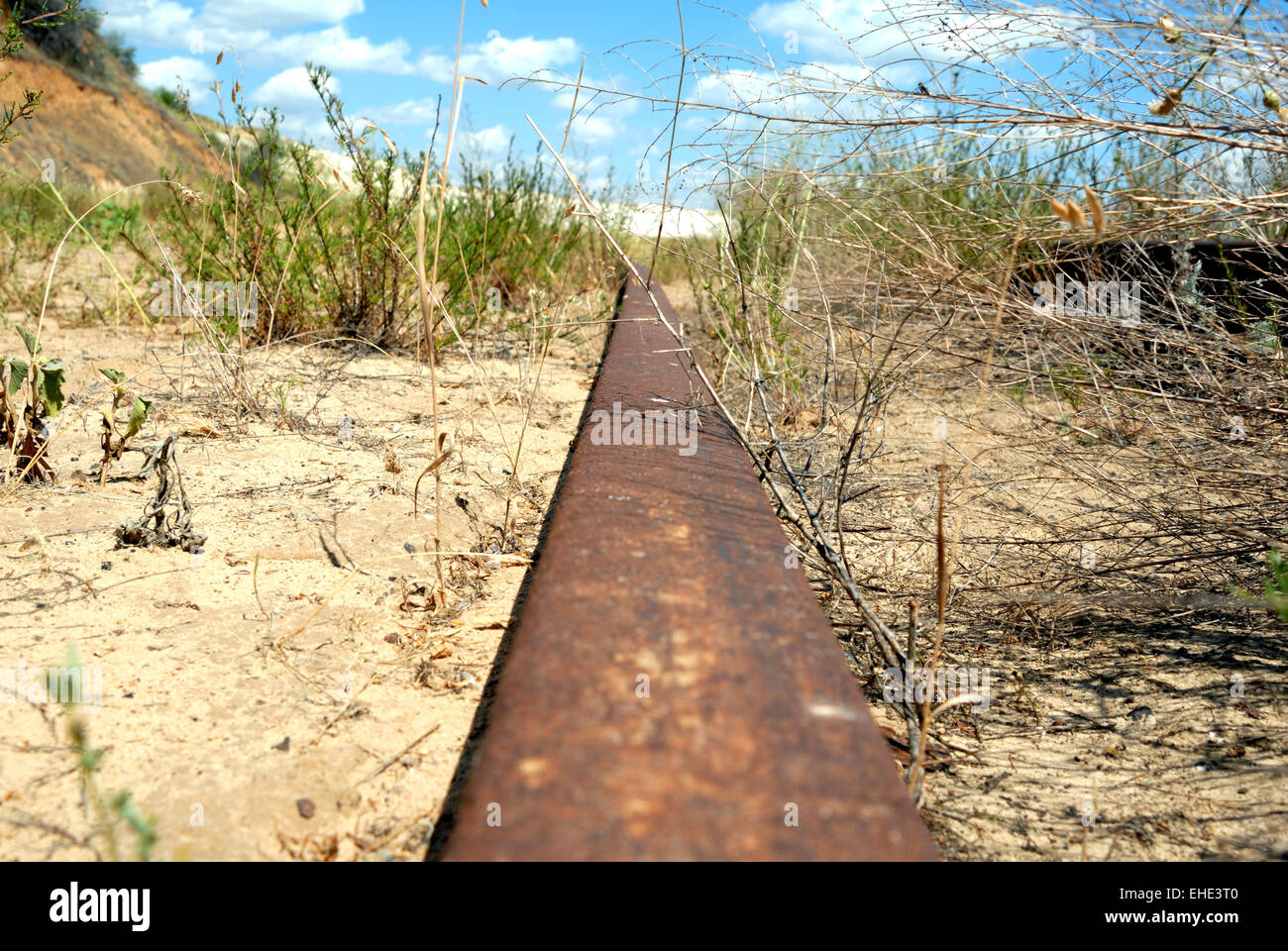 Rusty rail railing hi-res stock photography and images - Alamy