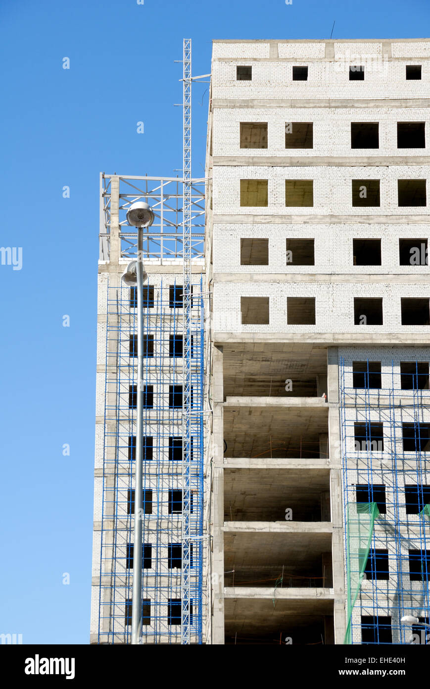 Construction of office building Stock Photo - Alamy
