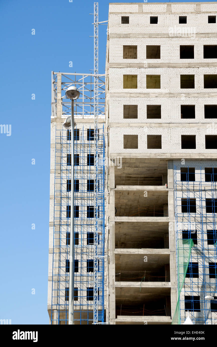 Construction of office building Stock Photo - Alamy