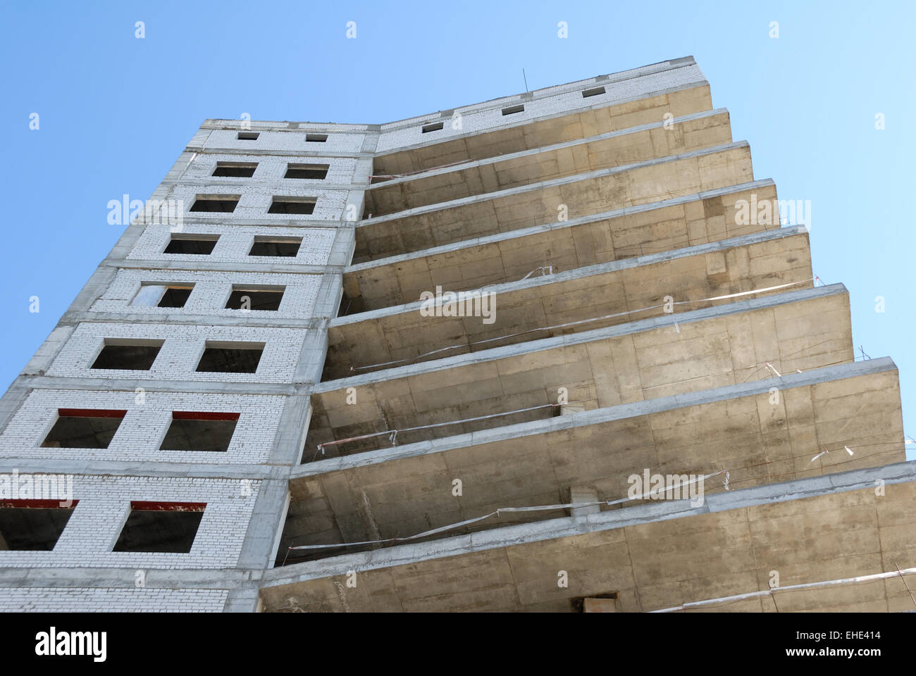 Construction of office building Stock Photo - Alamy