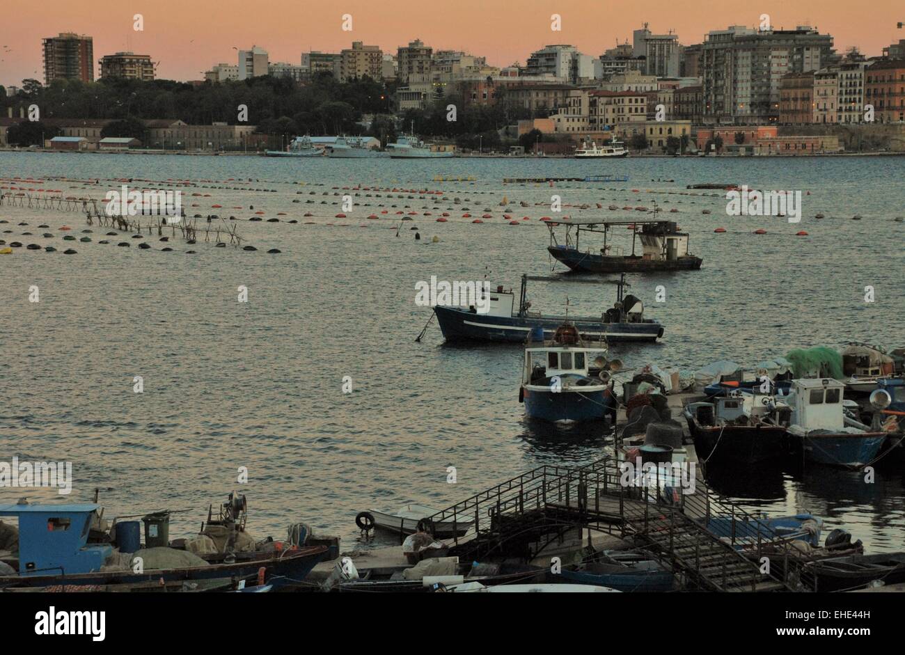 Taranto harbour hi-res stock photography and images - Alamy