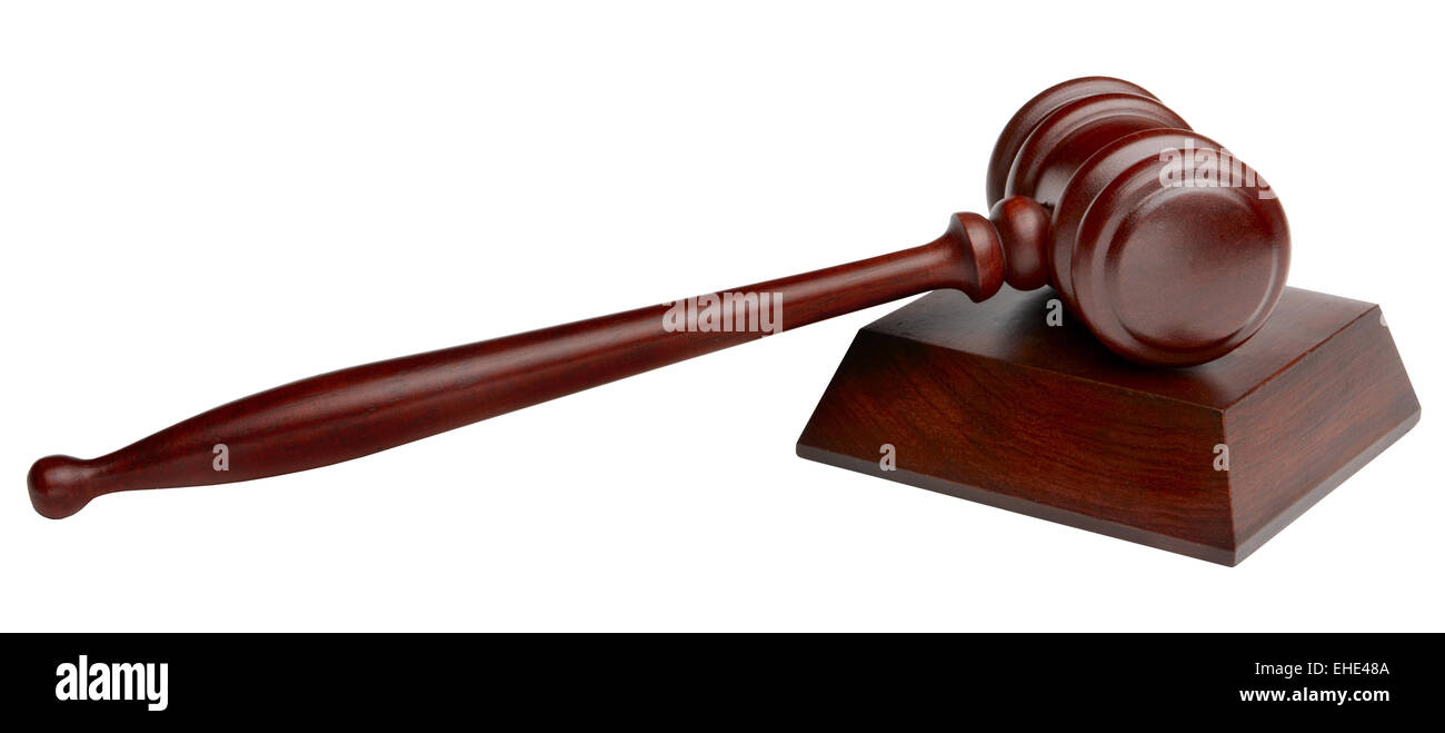 Gavel symbol Cut Out Stock Images & Pictures - Alamy