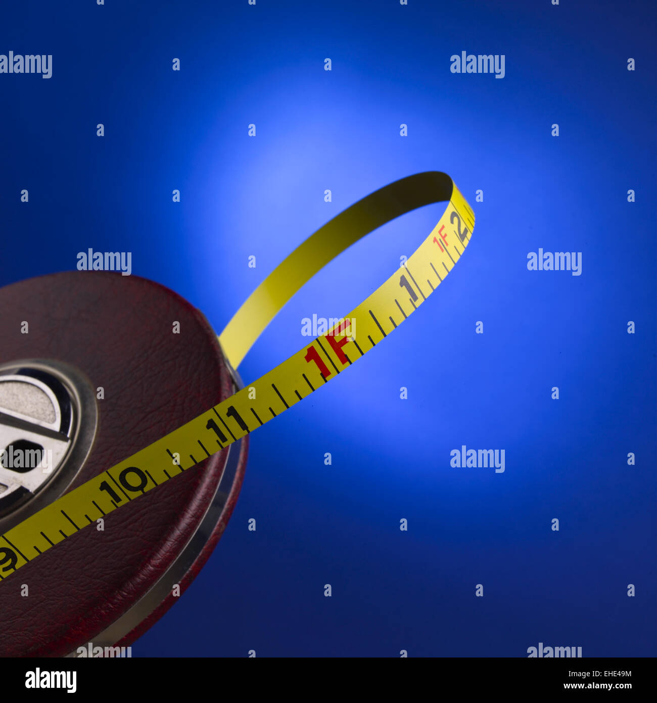 Tools tape measure hi-res stock photography and images - Alamy