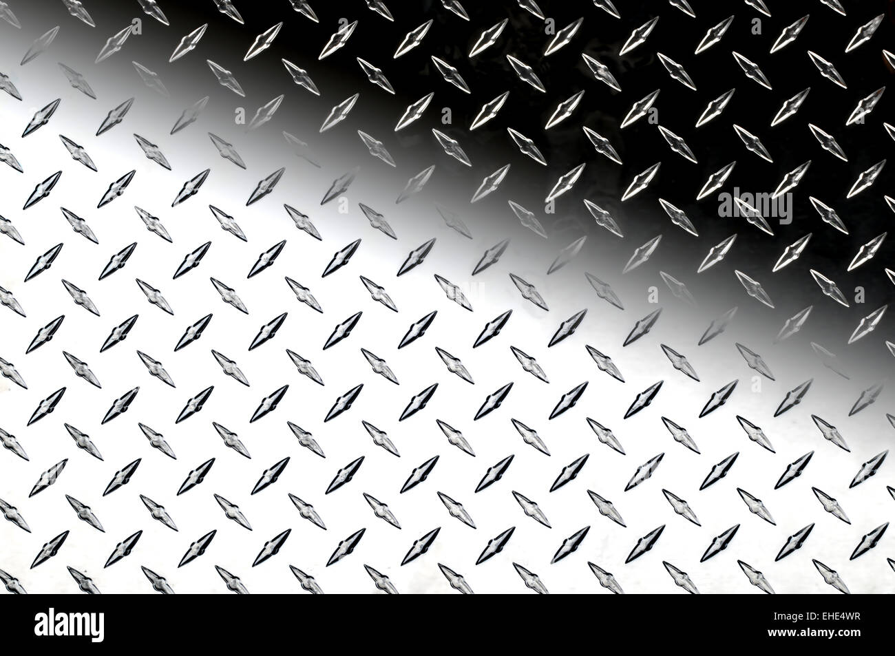 Blue and blue Diamond plate Stock Photo - Alamy