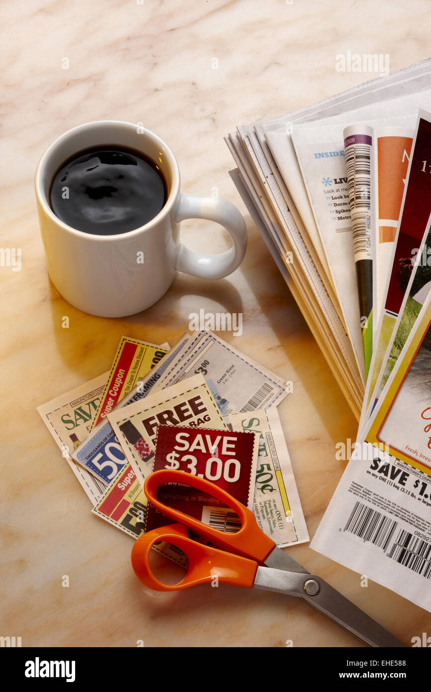 Coupons hi-res stock photography and images - Alamy