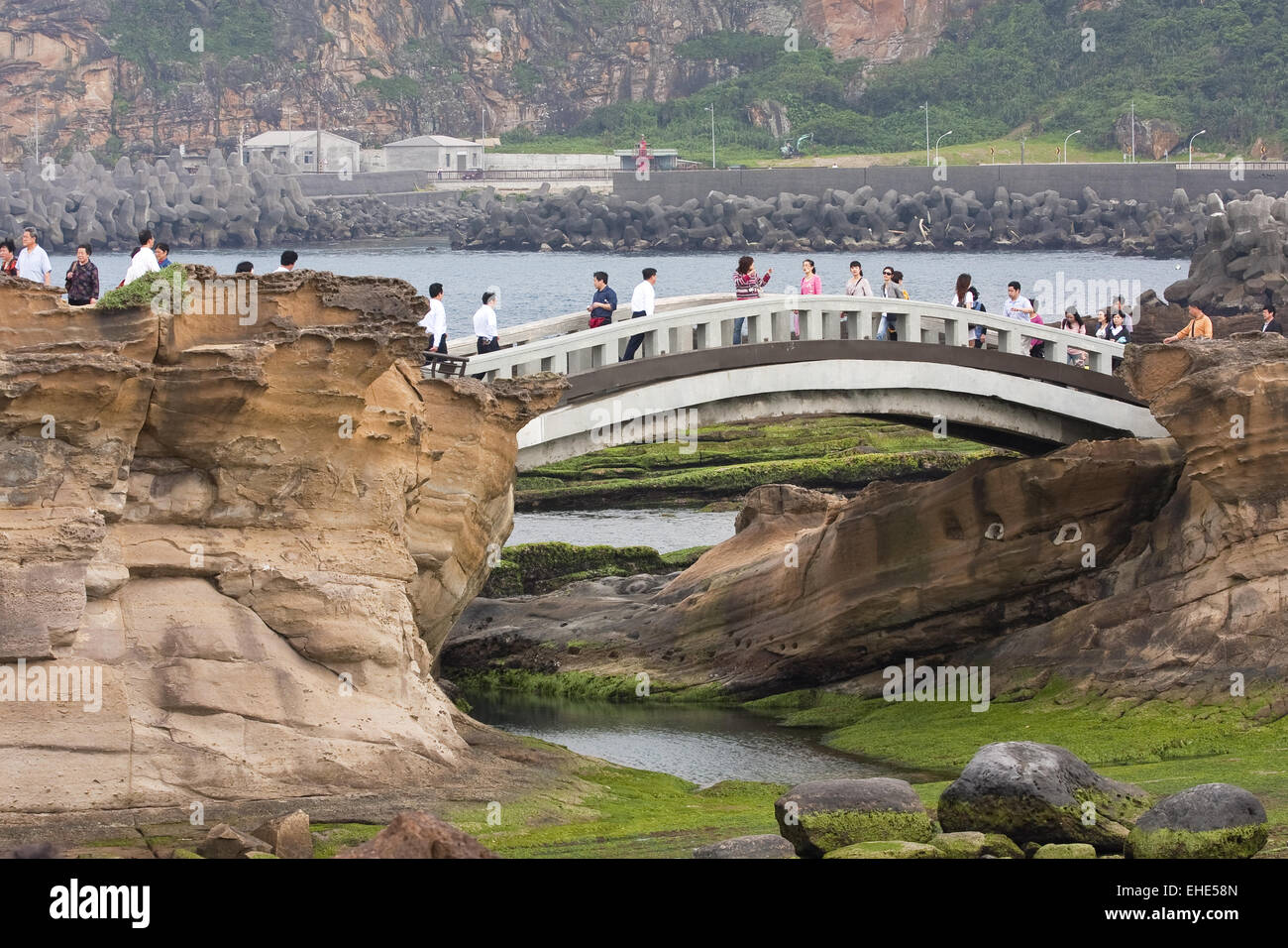 Yeliou-Nationalpark in Taiwan Stock Photo - Alamy
