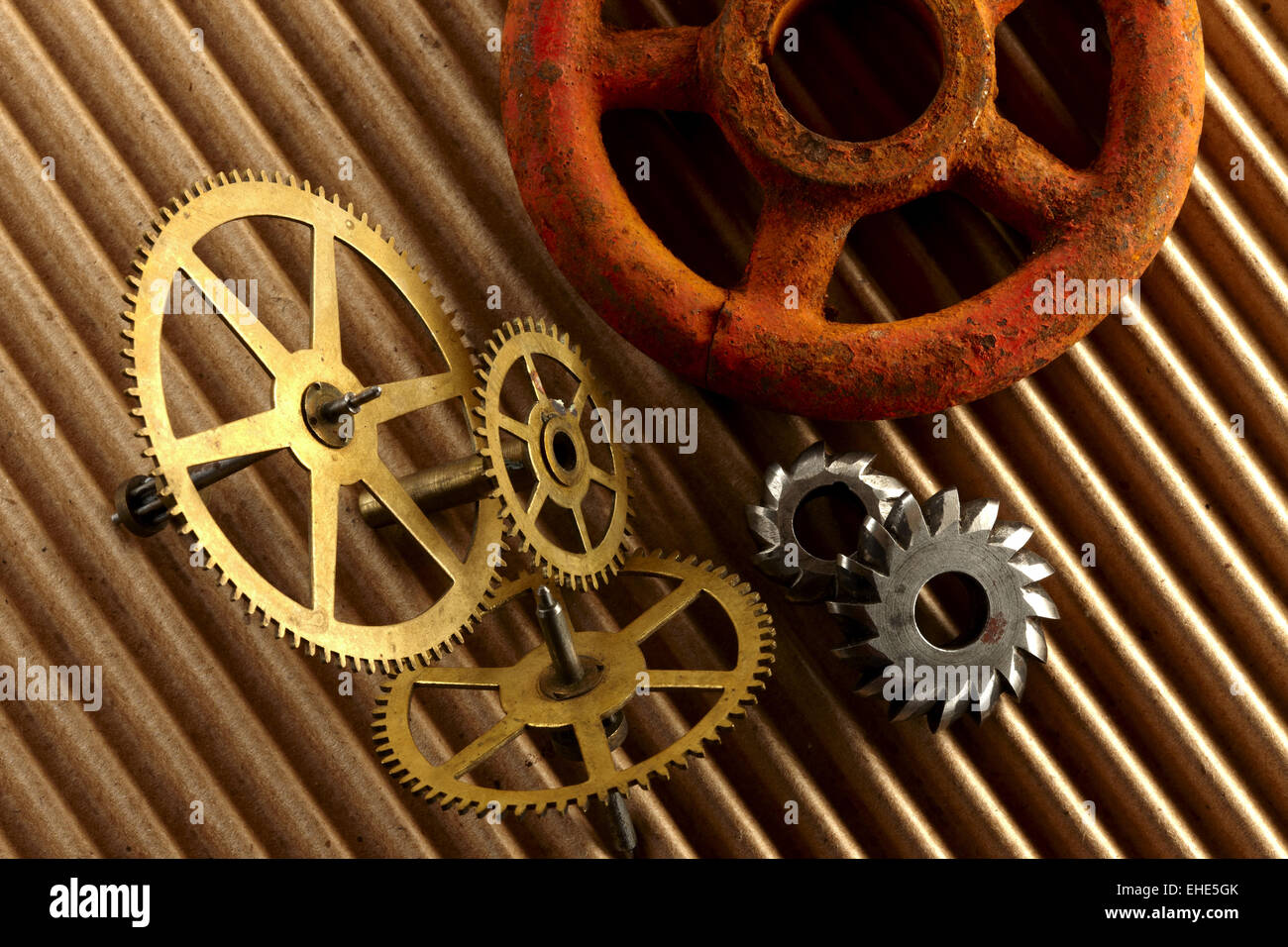 Corrugated gear hi-res stock photography and images - Alamy
