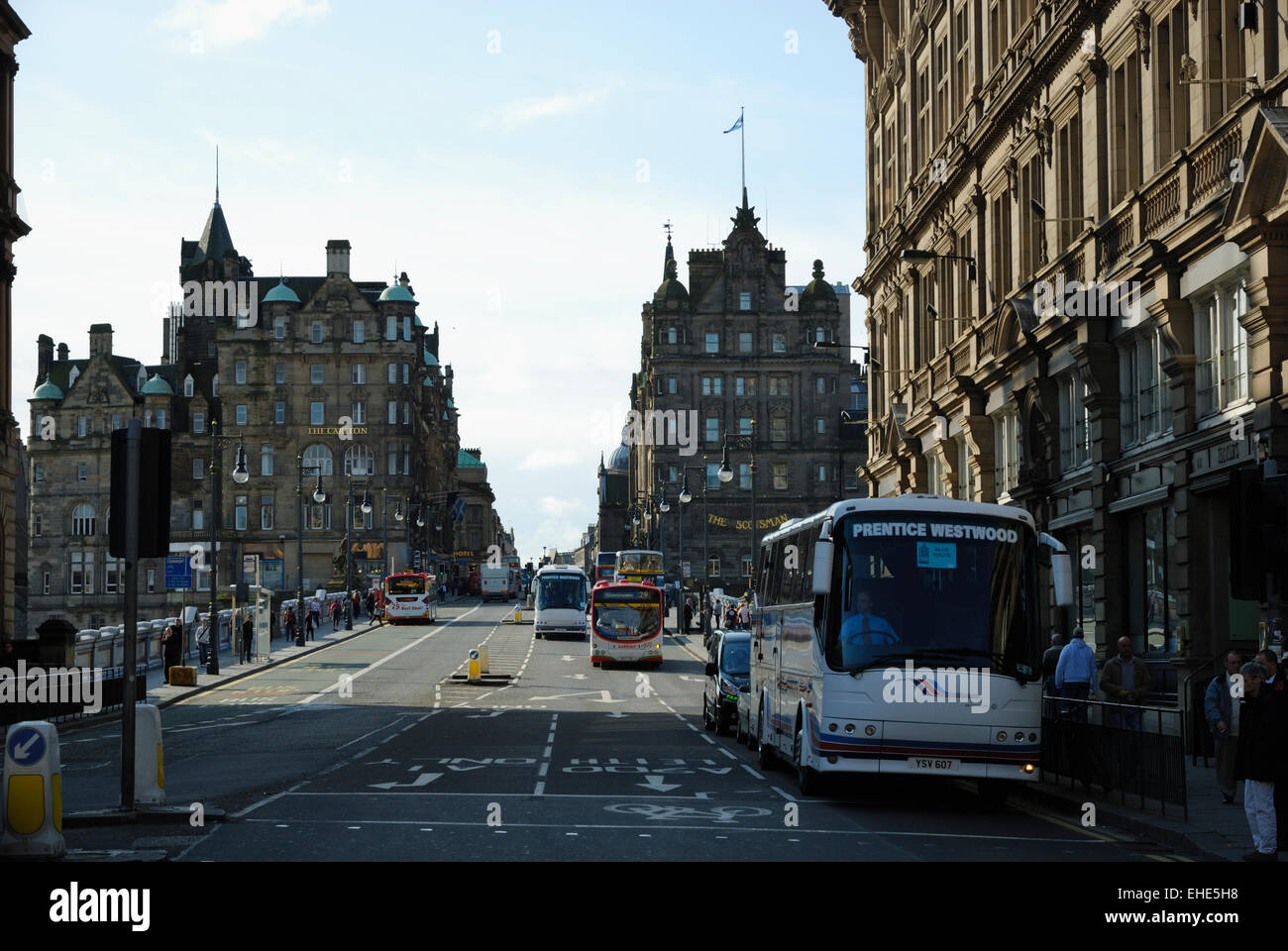 North Bridge, Edinburgh Stock Photo - Alamy