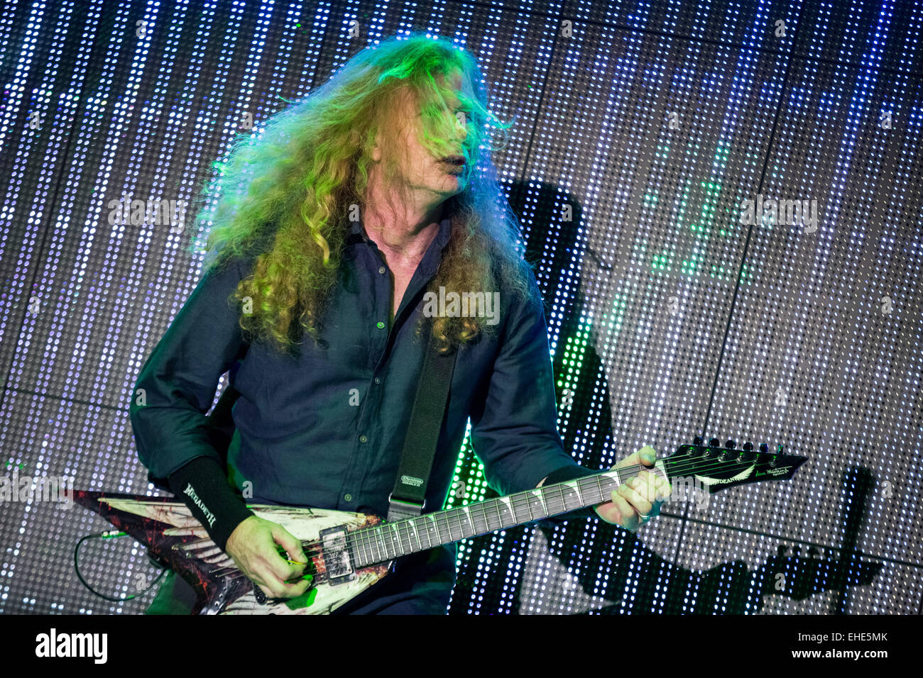 Megadeth performing live on 1st hi-res stock photography and images - Alamy