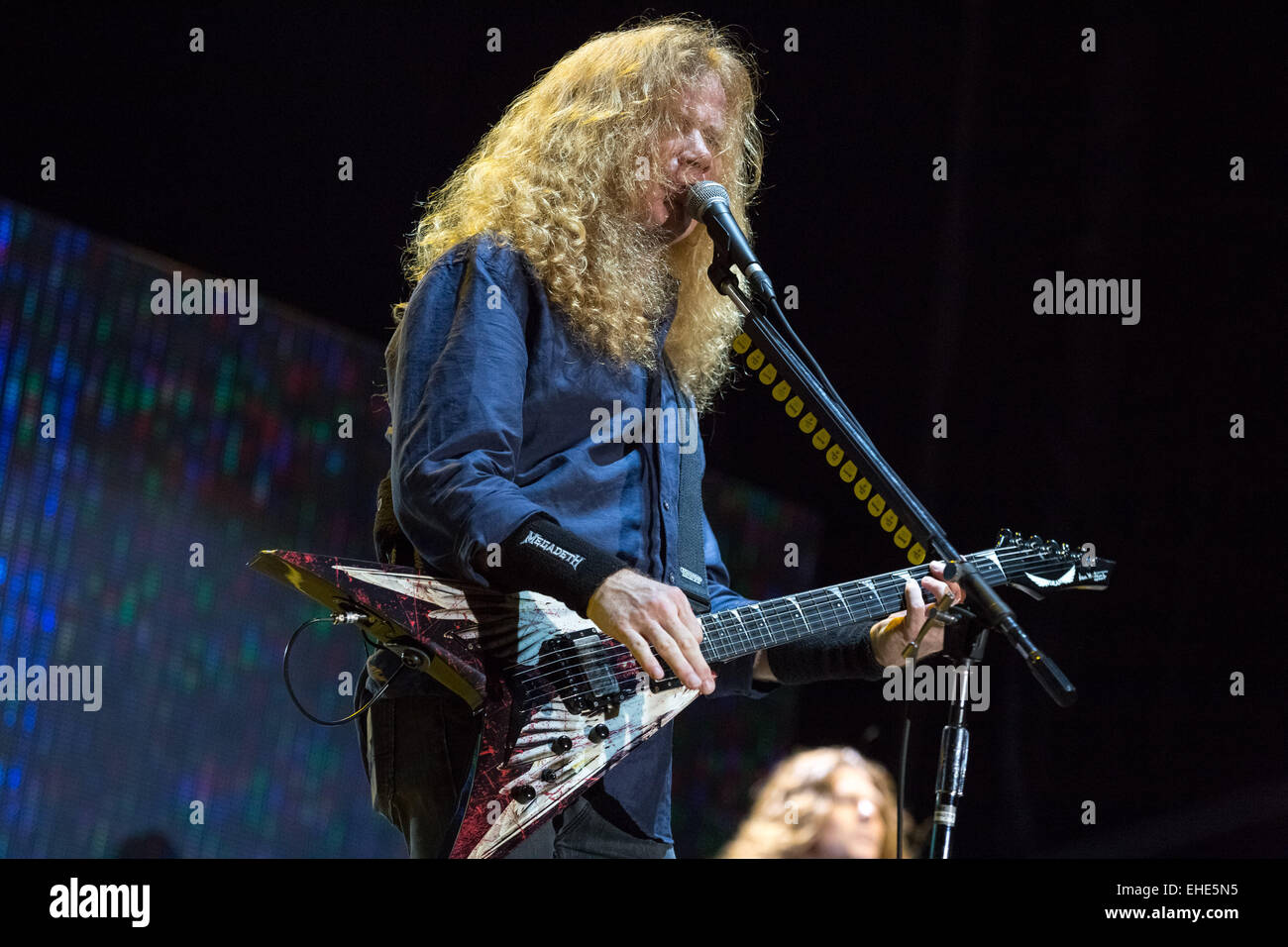 Megadeth performing live on 1st hi-res stock photography and images - Alamy