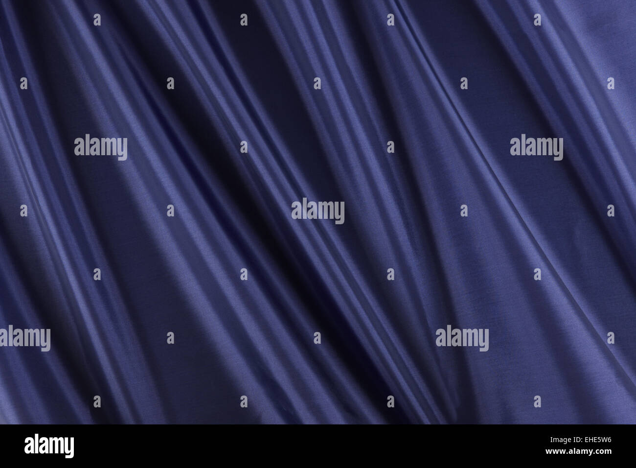 Shiny blue fabric Stock Photo - Alamy