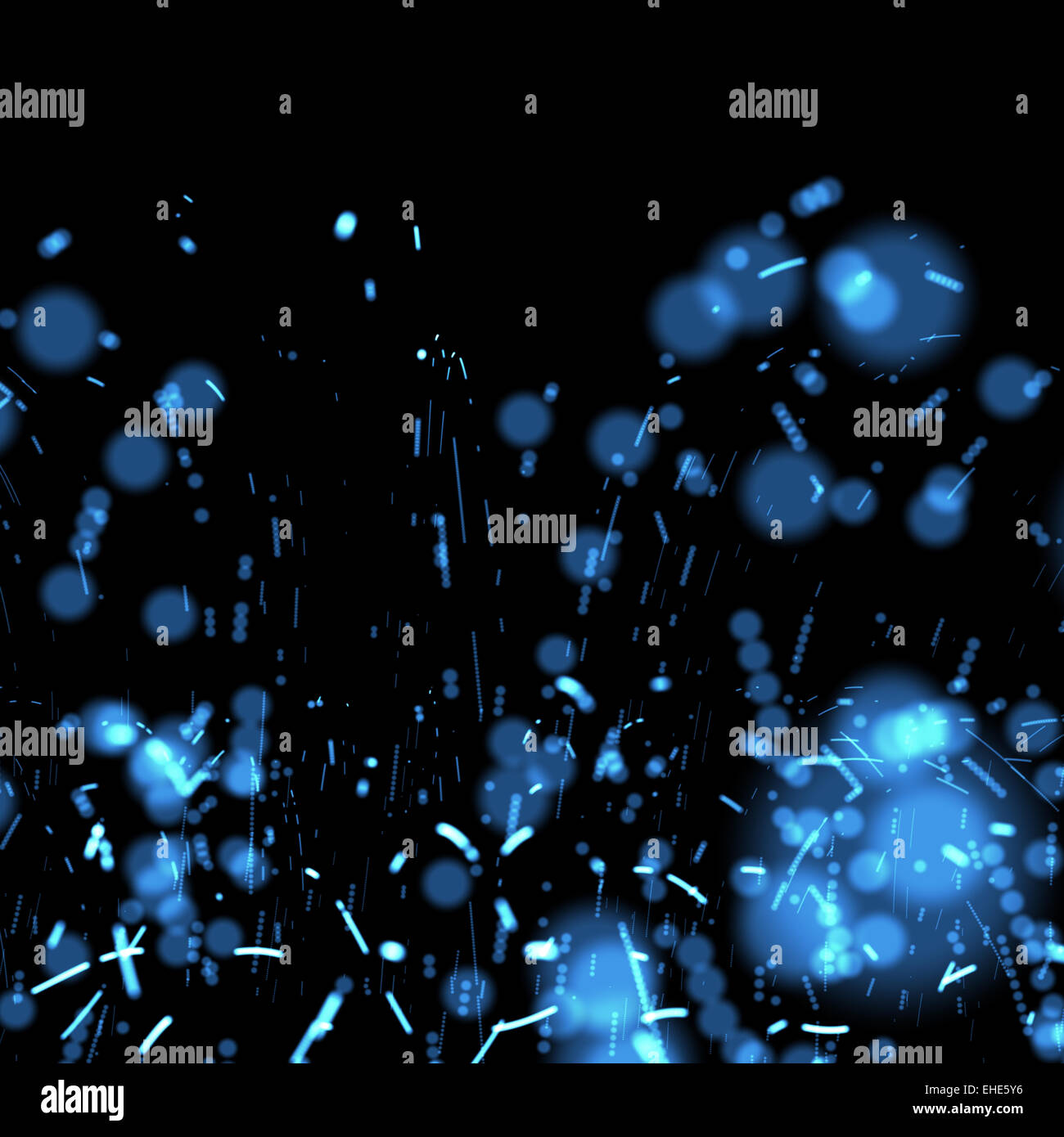 blue abstract neon splashing background Stock Photo - Alamy